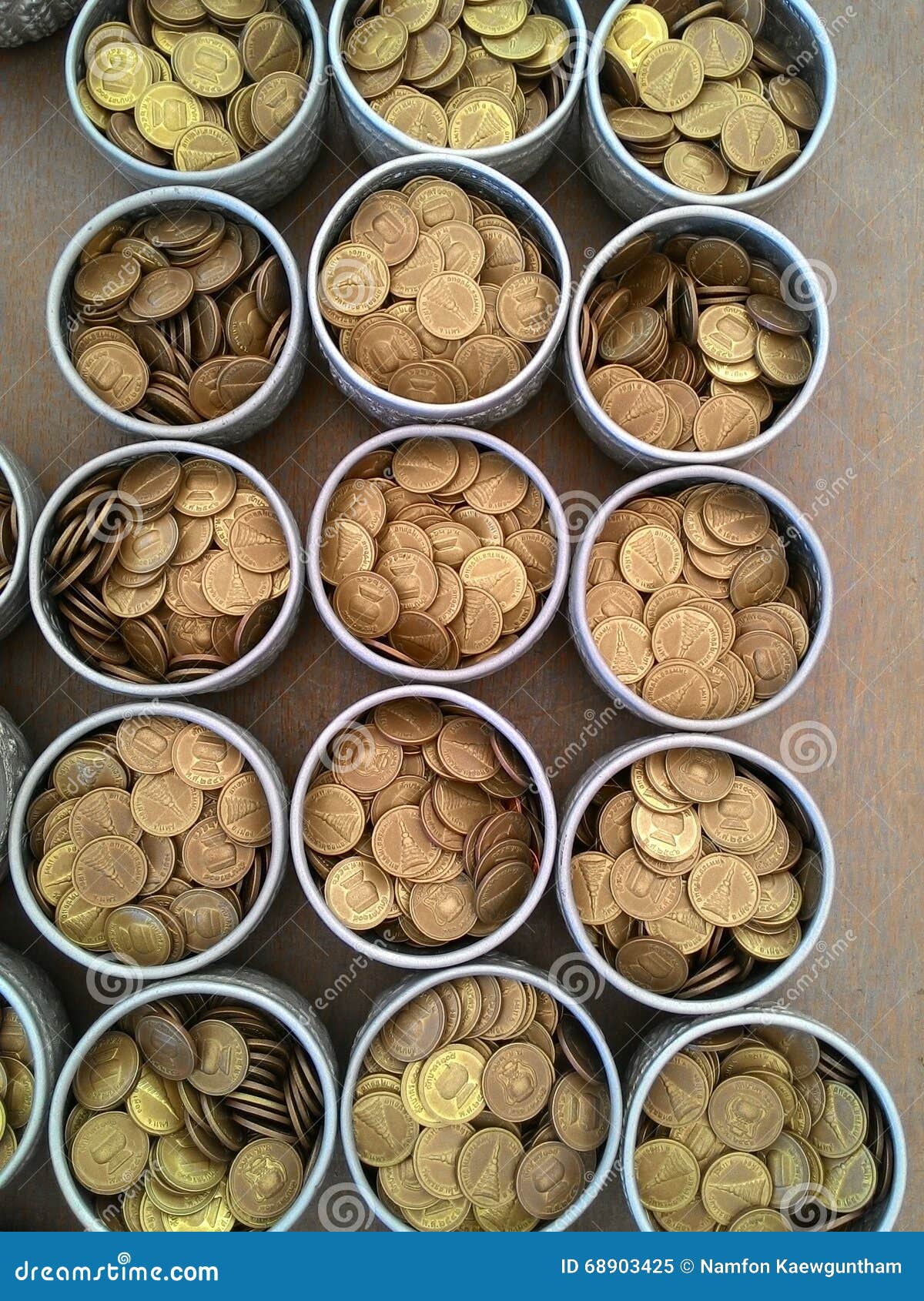 Coin stock image. Image of temple, coin, thaitemple, buddhism - 68903425