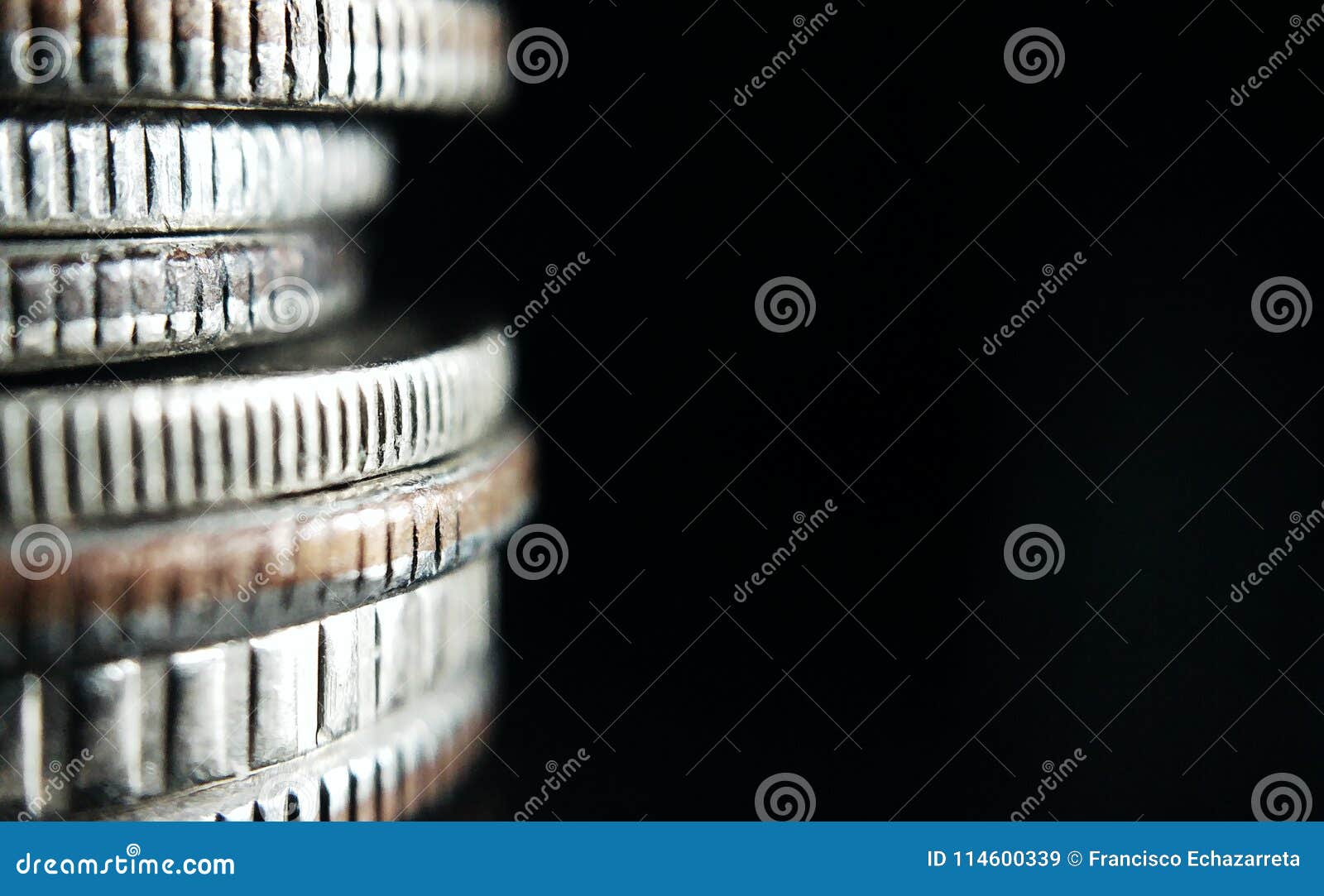 Coin tower 2 stock image. Image of tower, metal, cent - 114600339