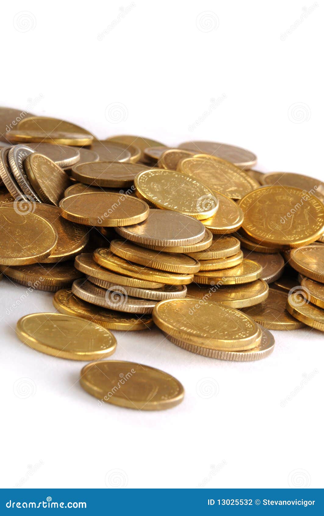 Coins stock photo. Image of cent, closeup, coin, financial - 13025532