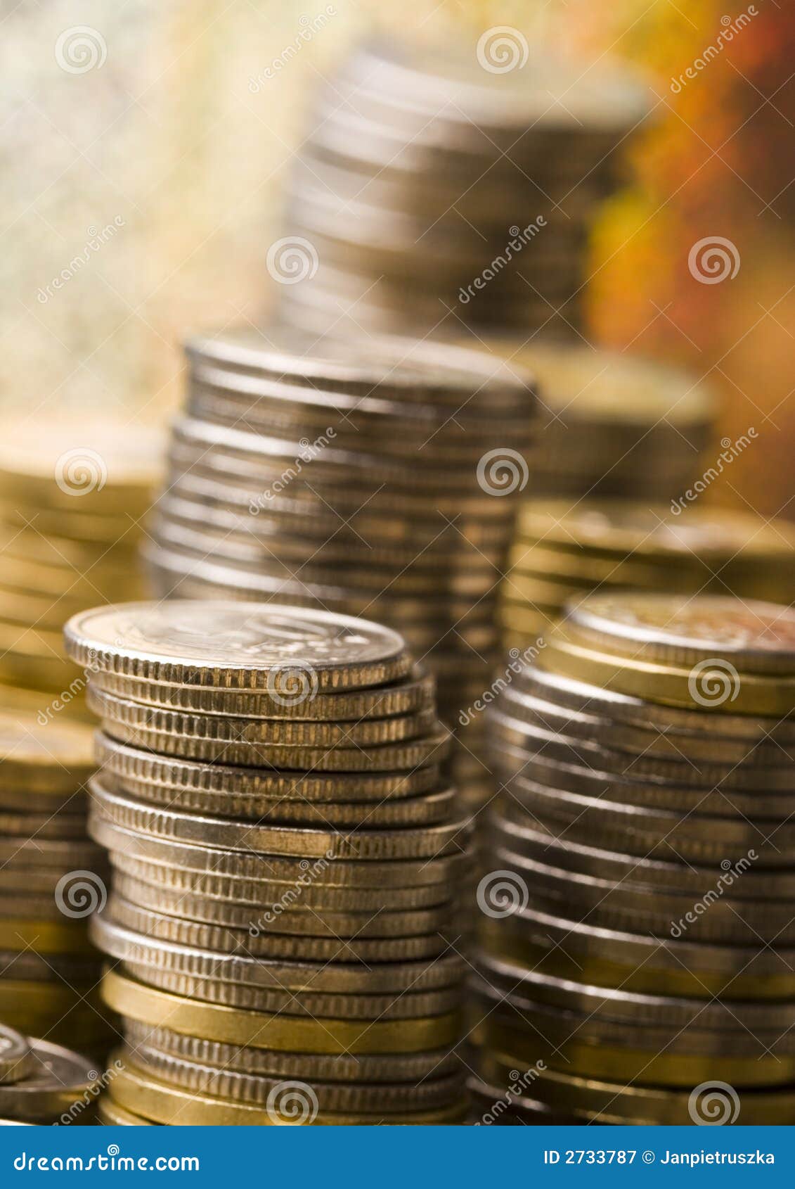 Coins stock image. Image of cheap, loans, amount, bank - 2733787