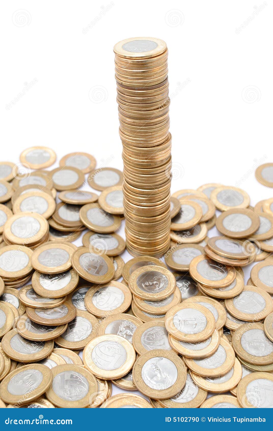 Coins stock photo. Image of earn, richness, economy, cost - 5102790