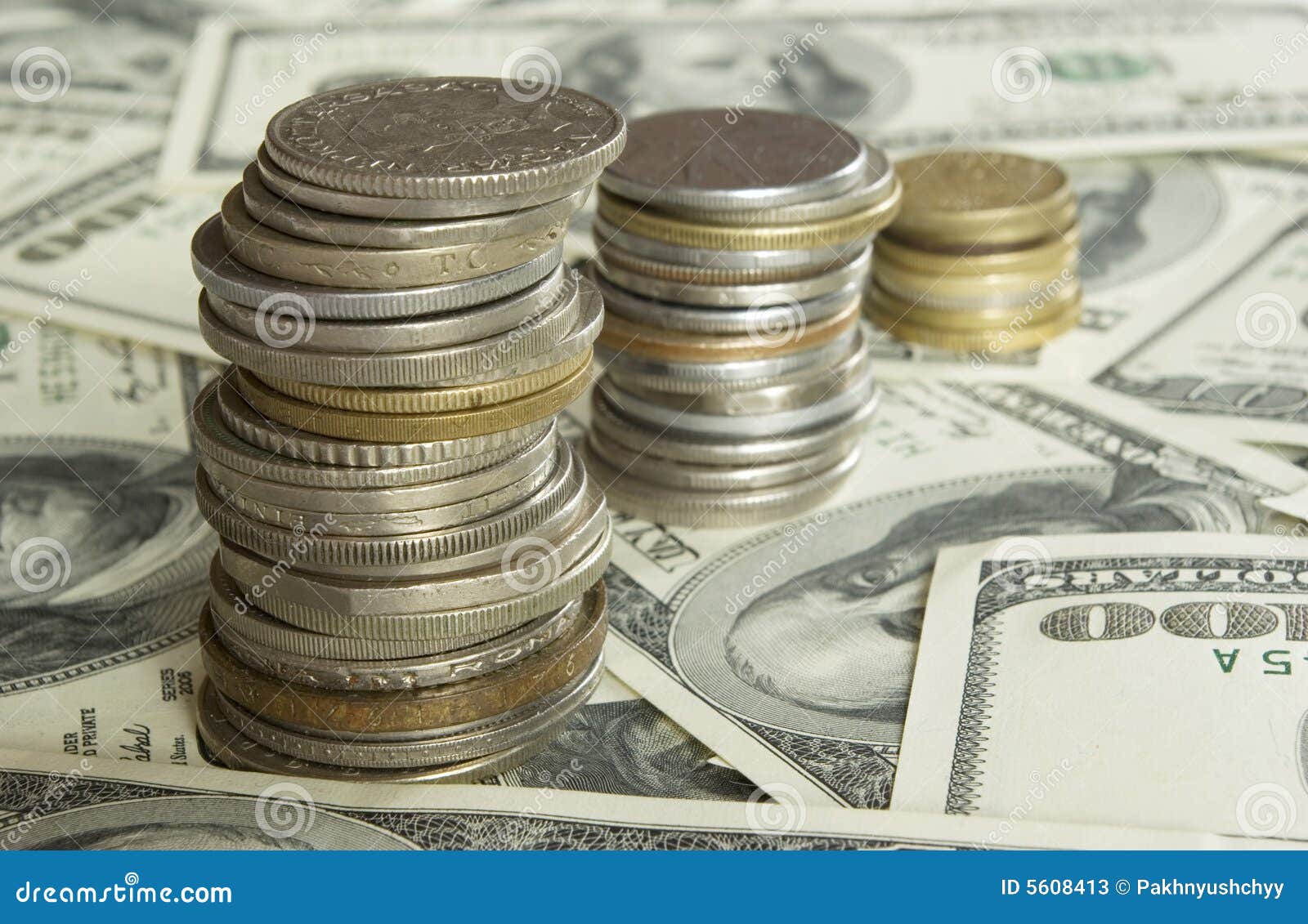 Coins stock image. Image of business, money, closeup, currency - 5608413
