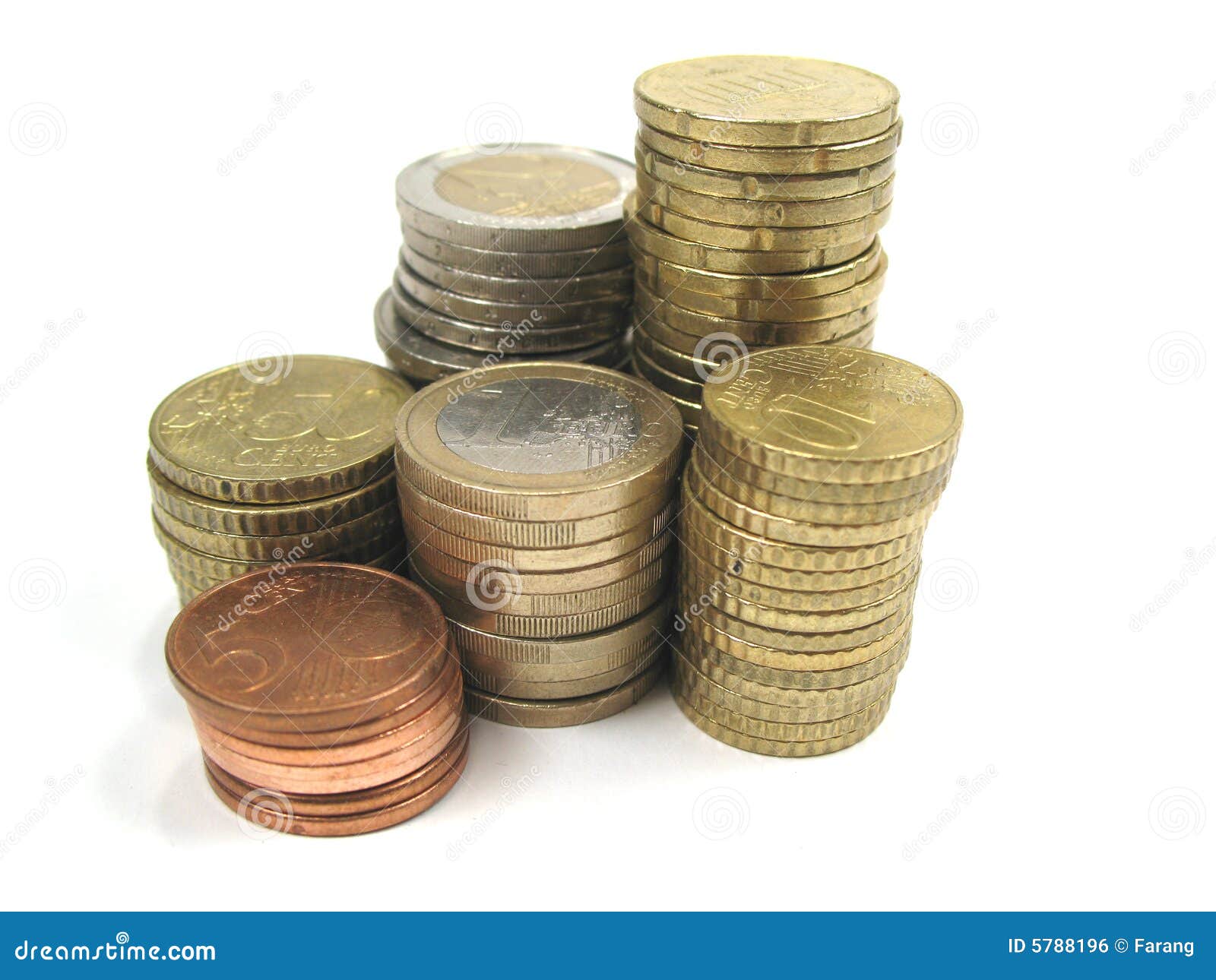 Coins stock photo. Image of currencies, money, european - 5788196