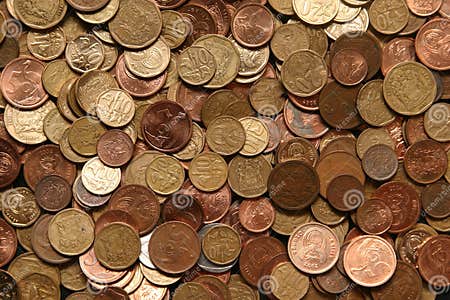 Coins stock image. Image of value, black, loan, cents, sell - 97393
