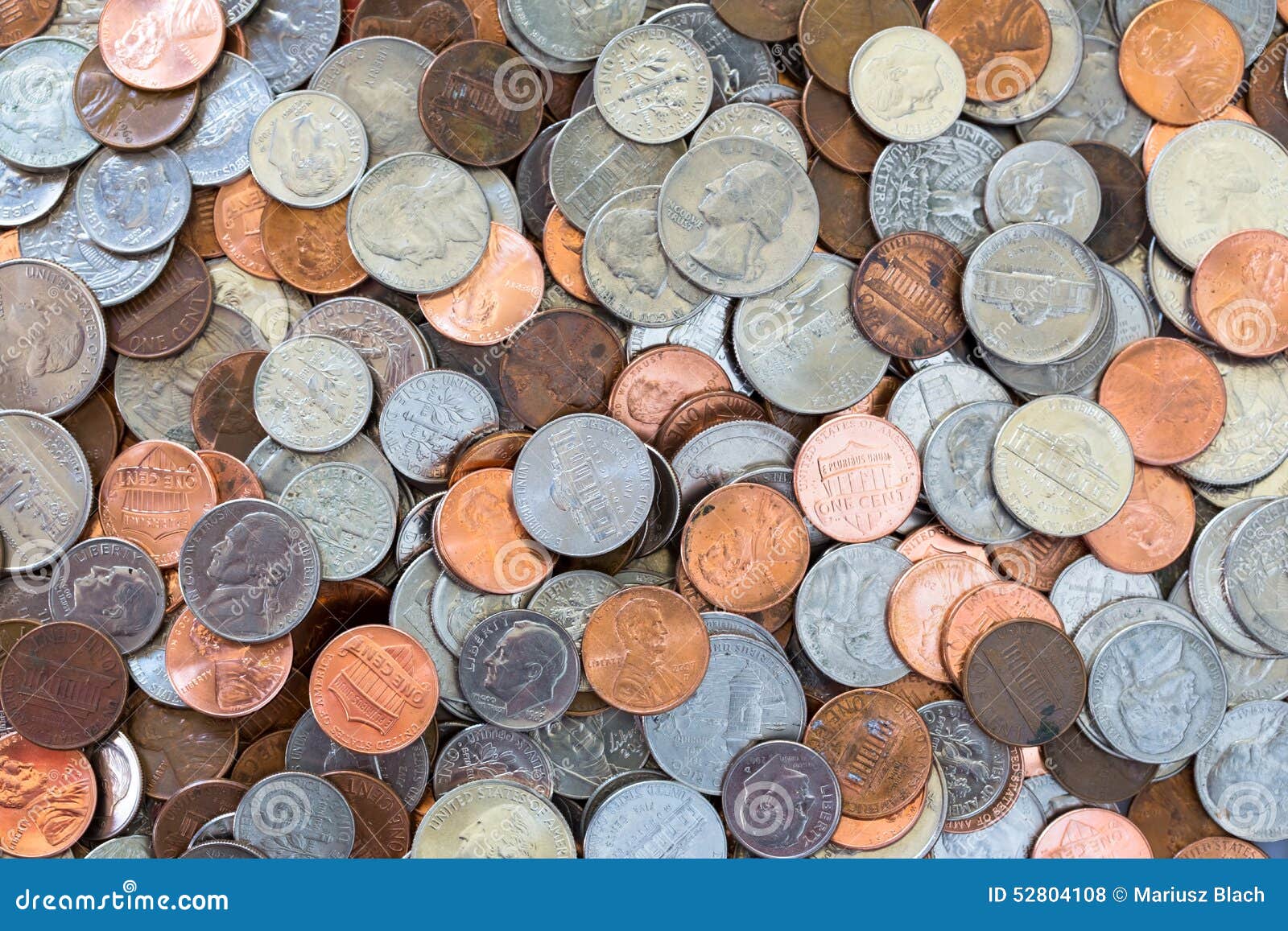 Coins background stock photo. Image of savings, change - 52804108