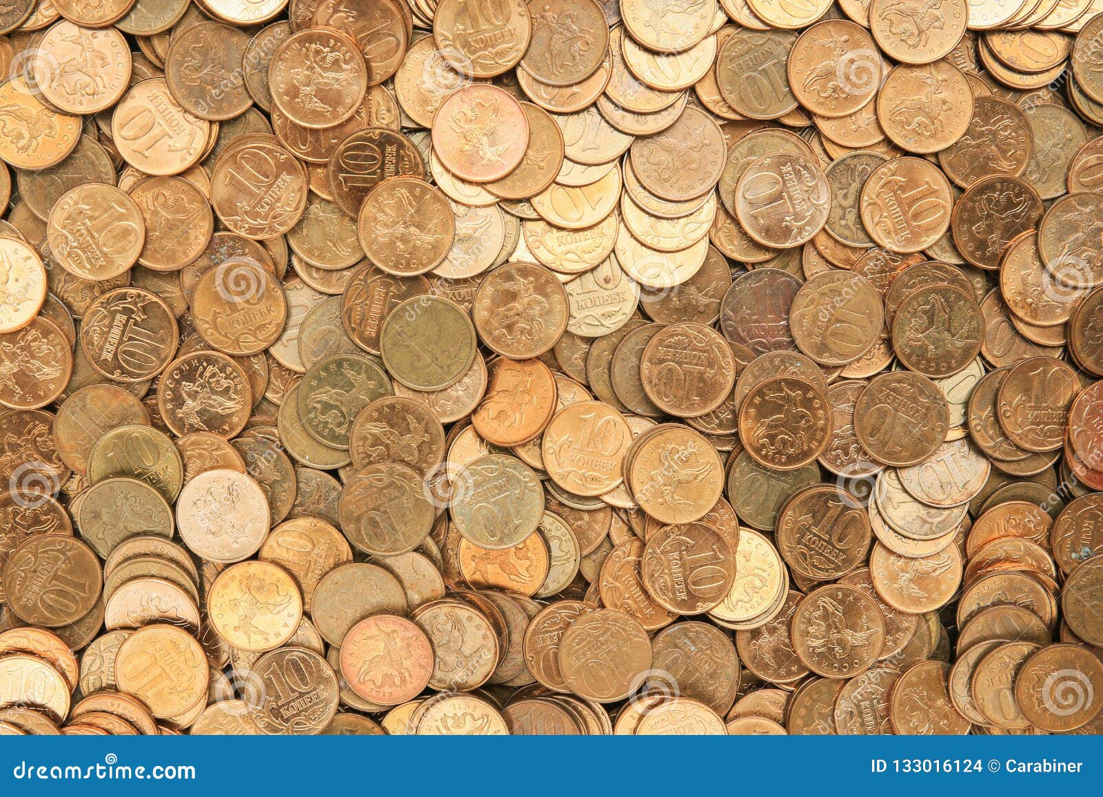 Coins background stock photo. Image of treasure, kopeck - 133016124