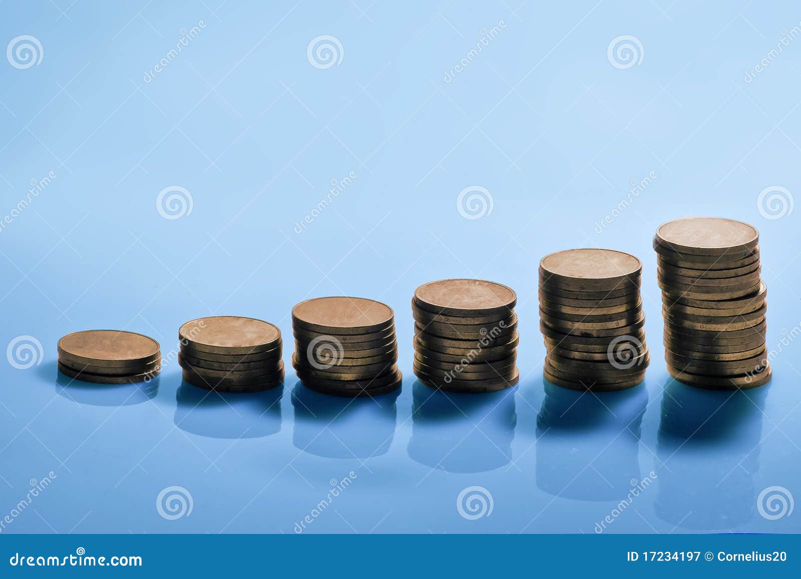 Coins chart stock image. Image of cash, silver, gold - 17234197