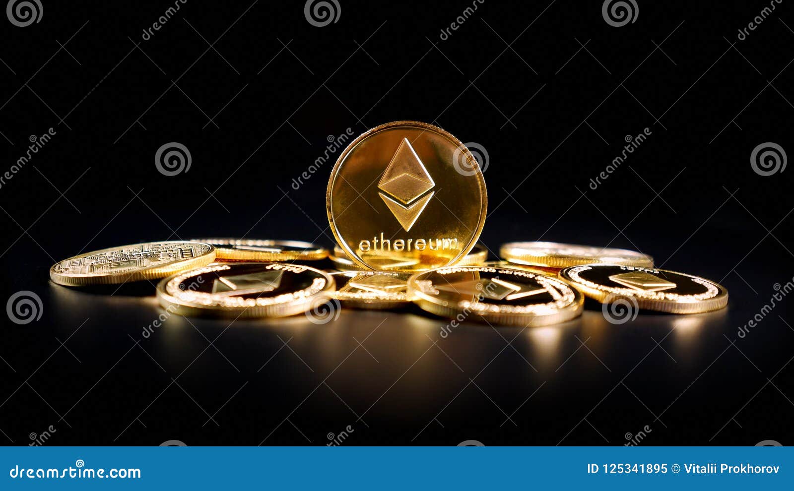 Ethereum Crypto Currency editorial image. Image of rich - 125341895