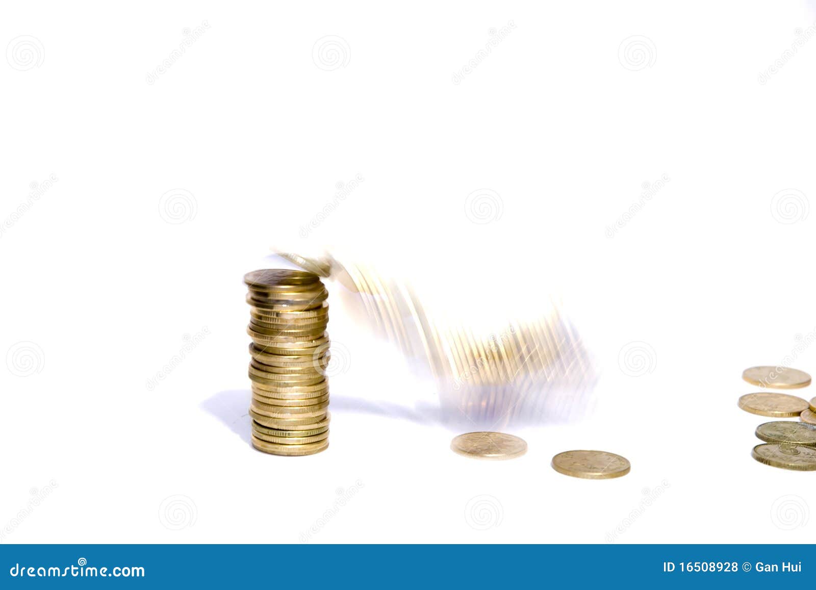 Coins fall stock photo. Image of china, fortune, golden - 16508928