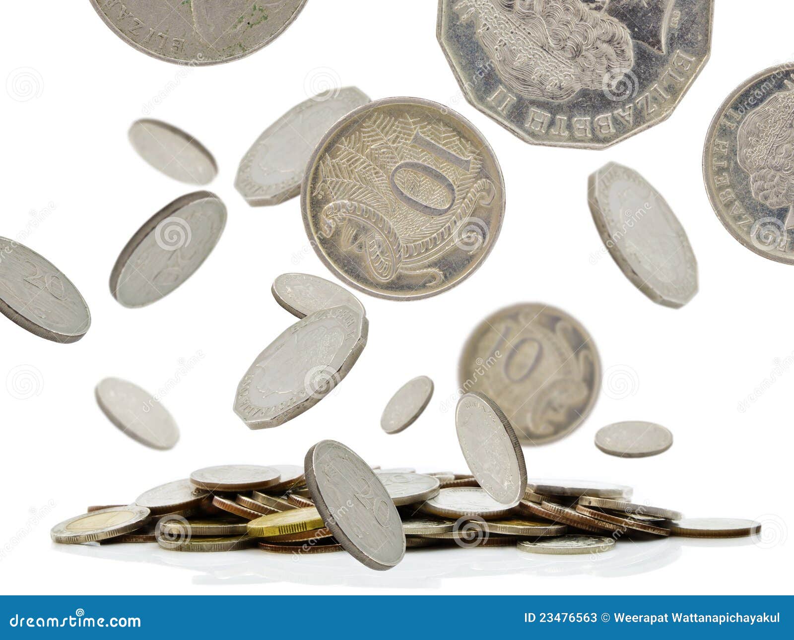 Coins falling stock image. Image of coins, savings, prize - 23476563