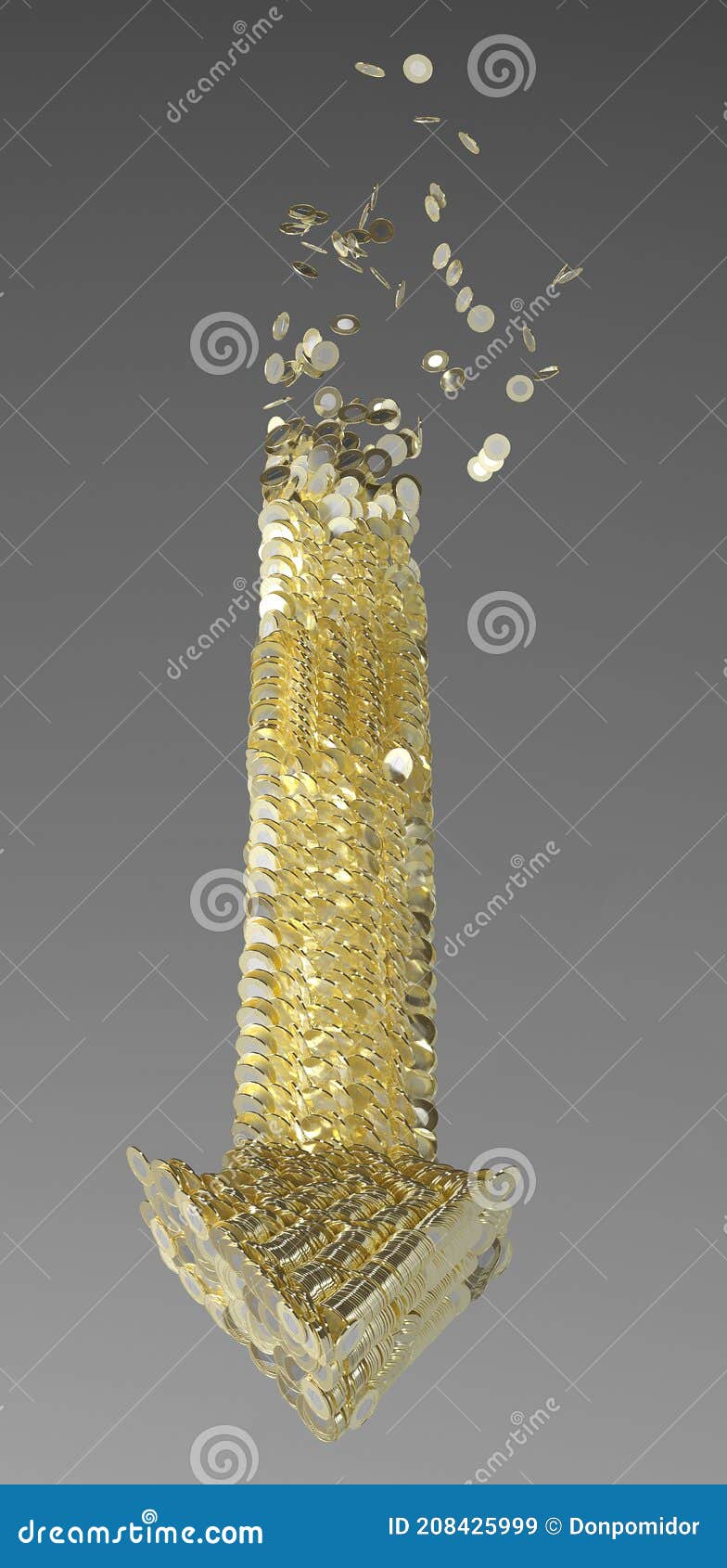 Gold Pipe Fitting With T Shaped Branching And Threaded End For ...