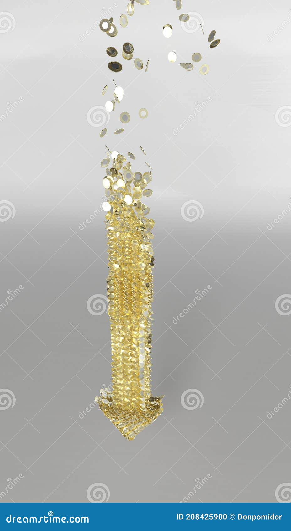 Gold Pipe Fitting With T Shaped Branching And Threaded End For ...