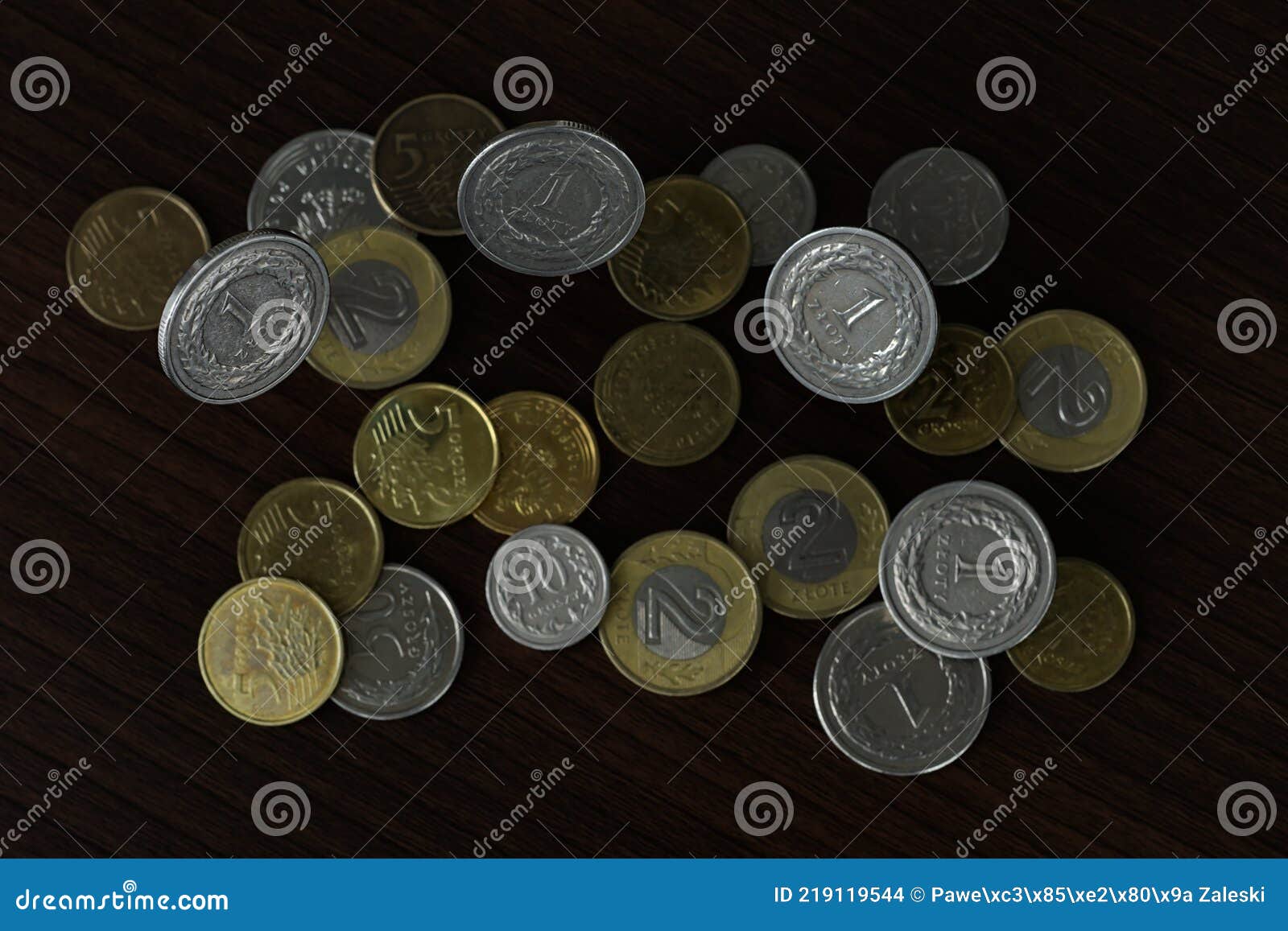 A rain of coins stock photo. Image of lying, award, watch - 219119544