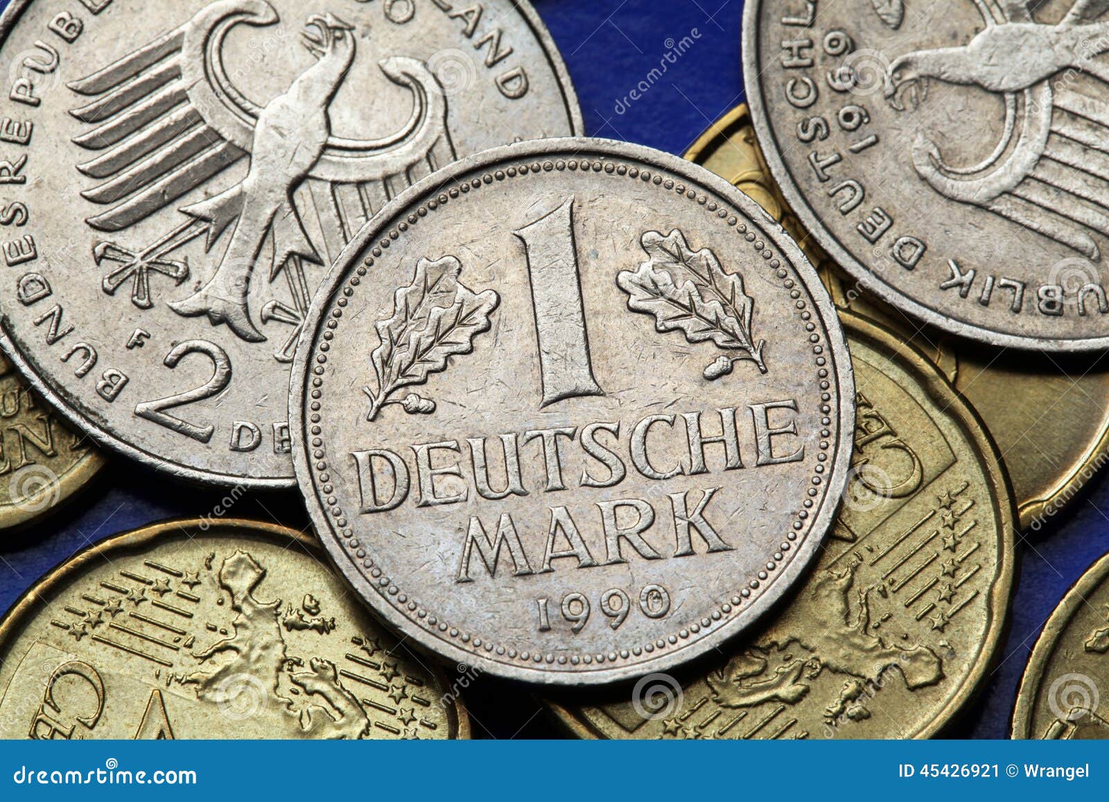 Coins of Germany stock image. Image of coin, imperial - 45426921