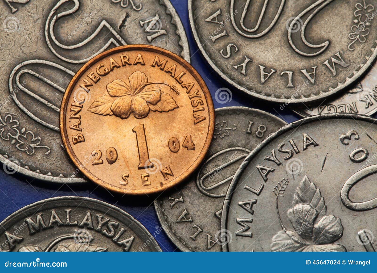 Coins of Malaysia stock photo. Image of collection, ringgit - 45647024