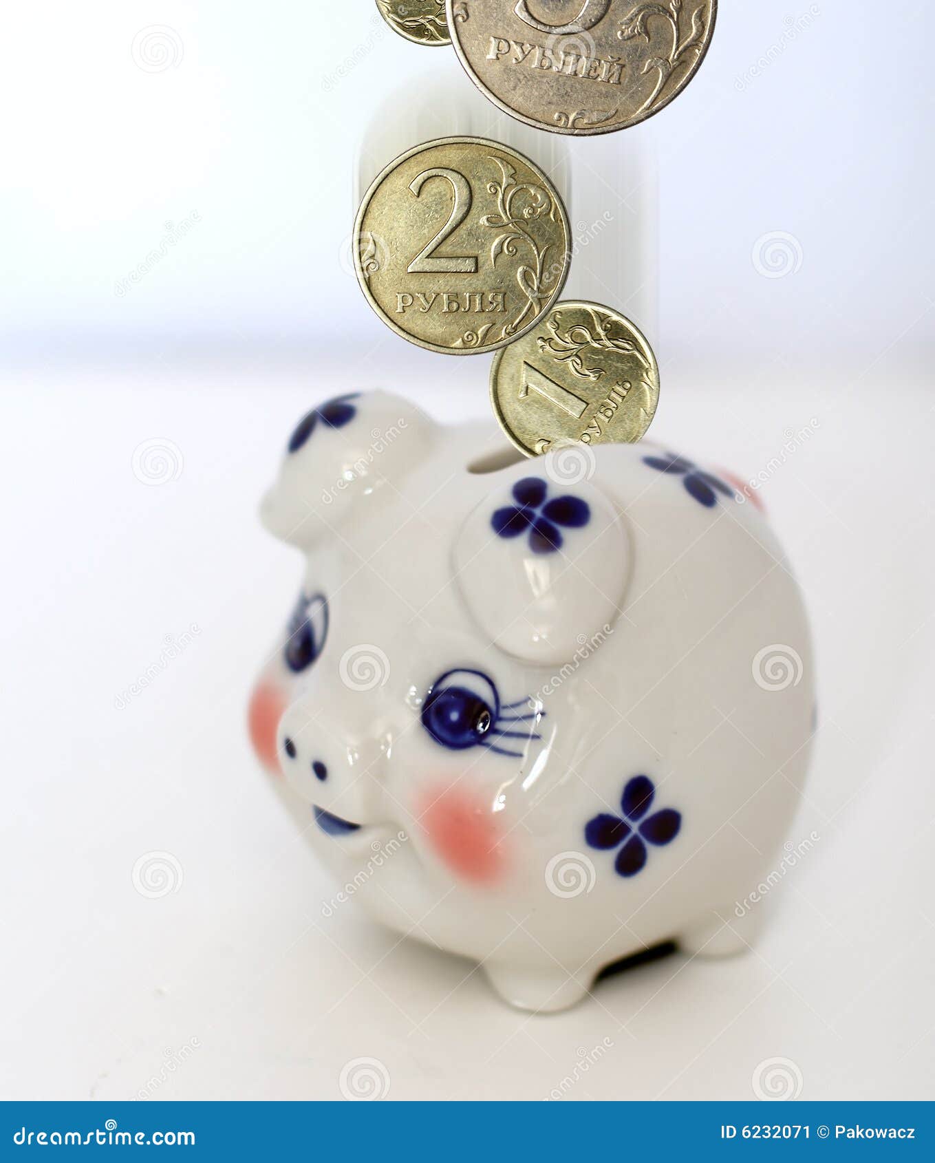 Coins and money box stock image. Image of falling, store - 6232071