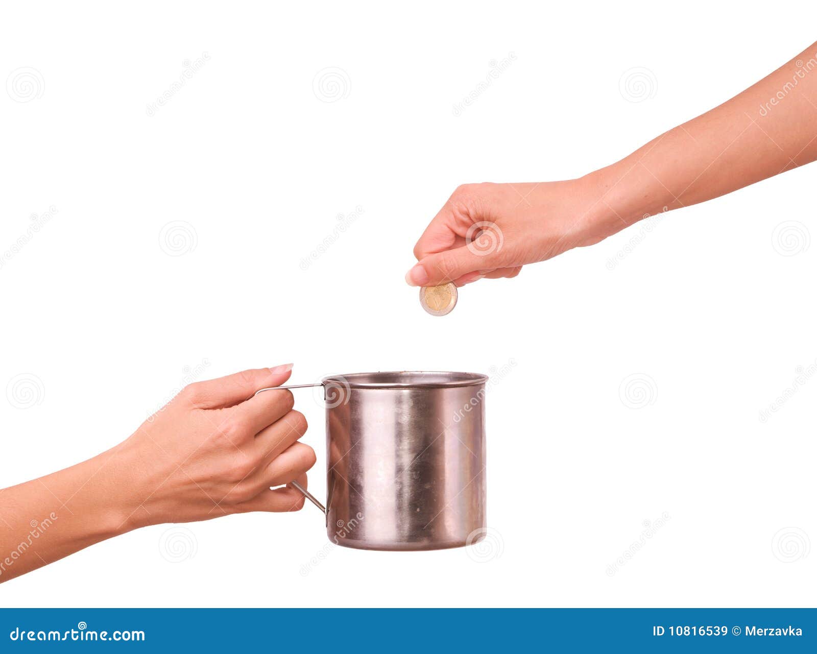 Coins mug stock image. Image of wealth, business, person - 10816539