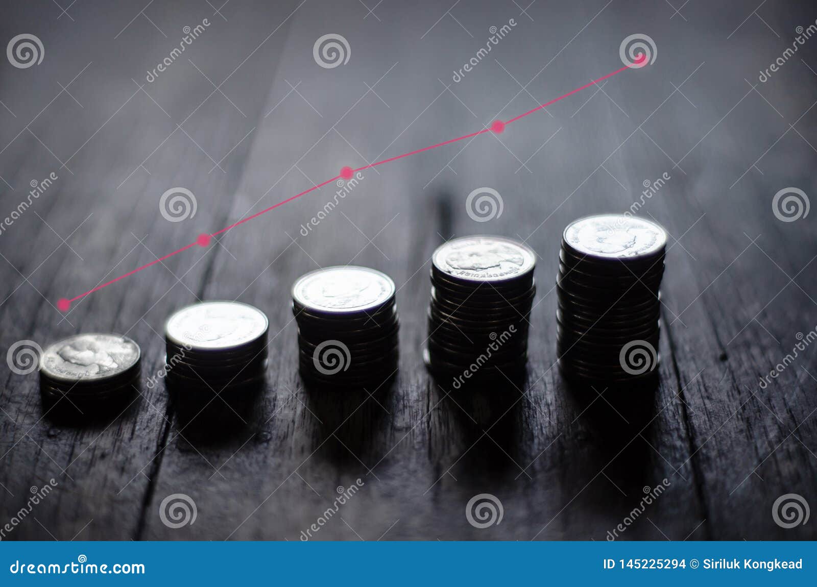 Coins placed in rows stock photo. Image of coins, bahrain - 145225294