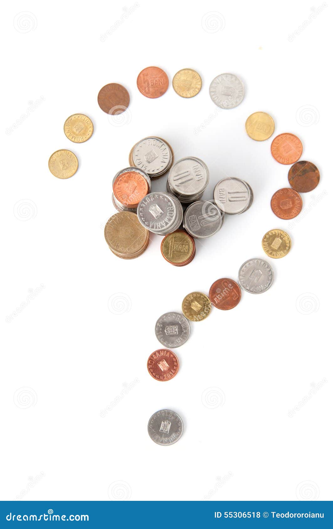 Questions Mark ? Word With Wooden Cube Block And Magnifying Glass On ...