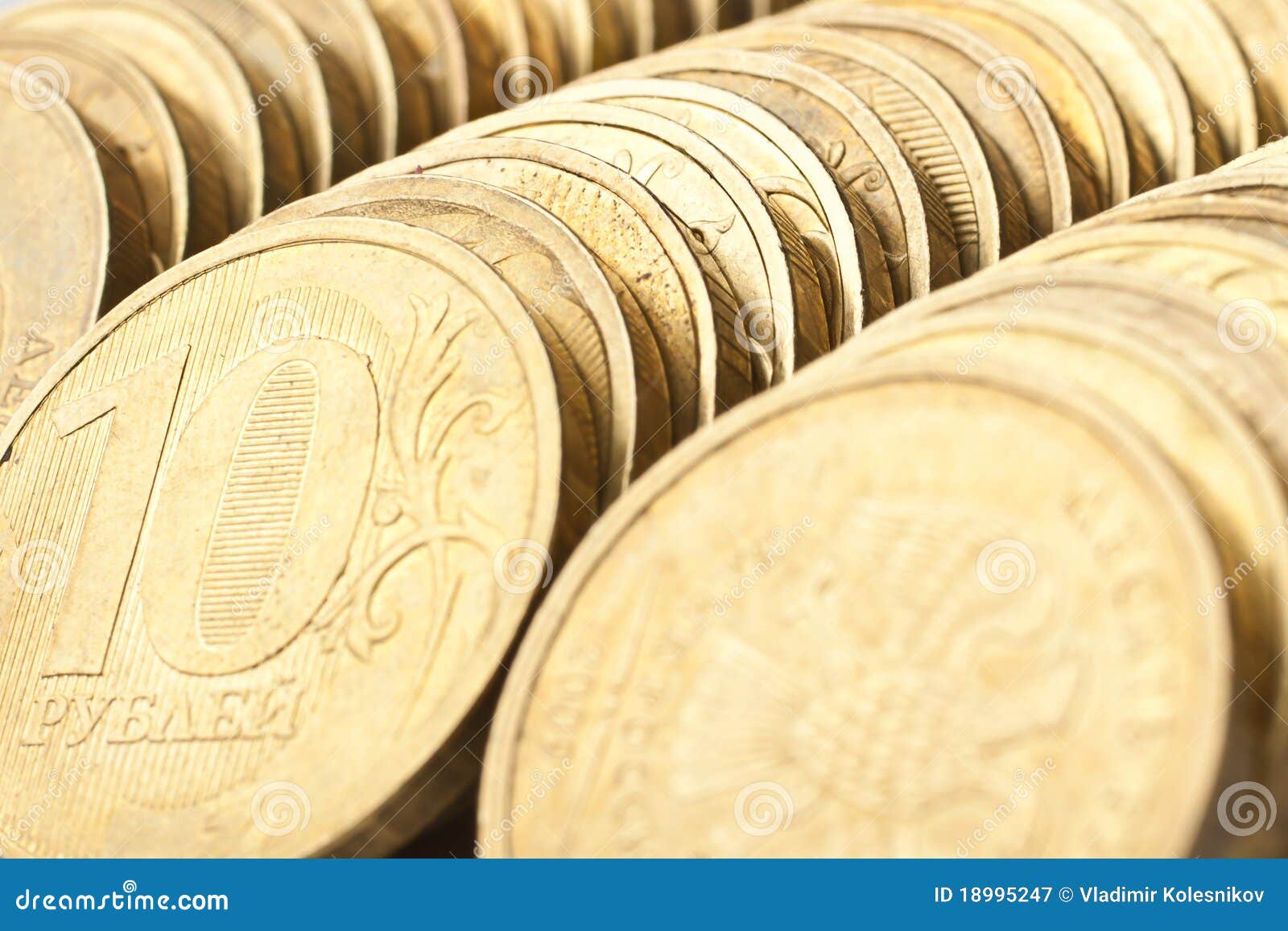 Coins row stock image. Image of yellow, background, cash - 18995247