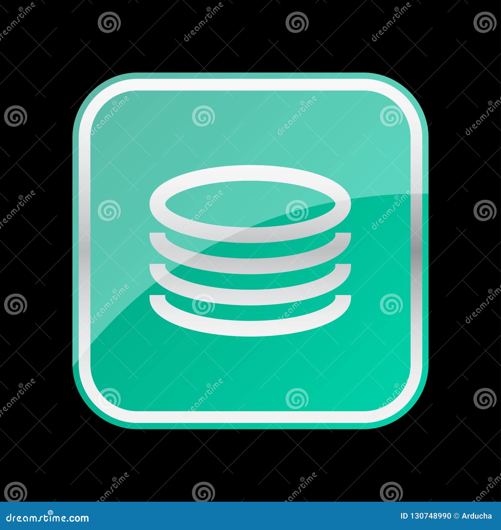Stack Of Button Cells. 3D Illustration | CartoonDealer.com #72430695