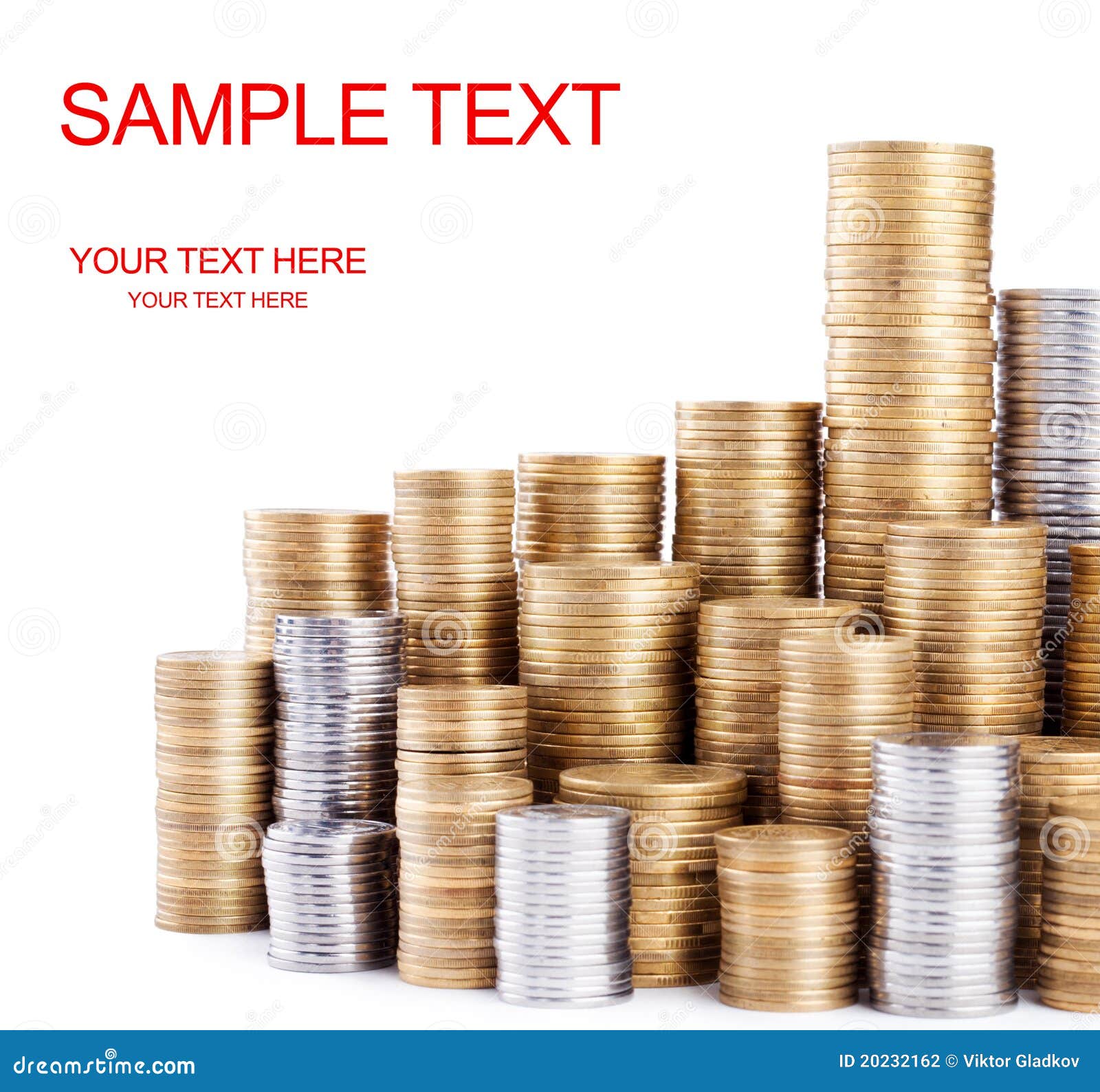 Coins stacks stock photo. Image of market, bank, business - 20232162