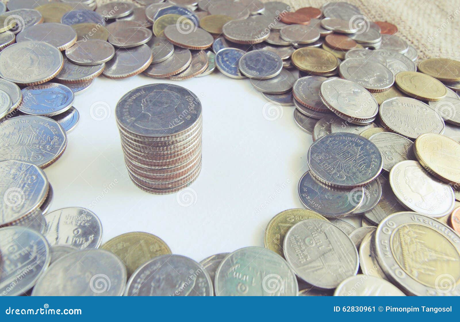 Coins Texture for Use Background Stock Image - Image of fund, economic ...