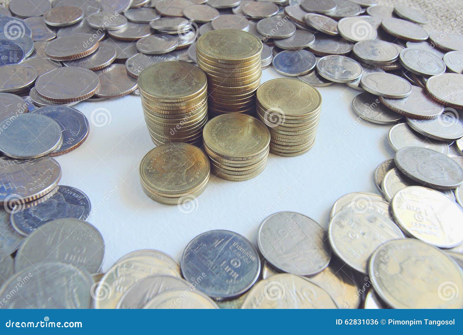 Coins Texture for Use Background Stock Photo - Image of bank, coin ...