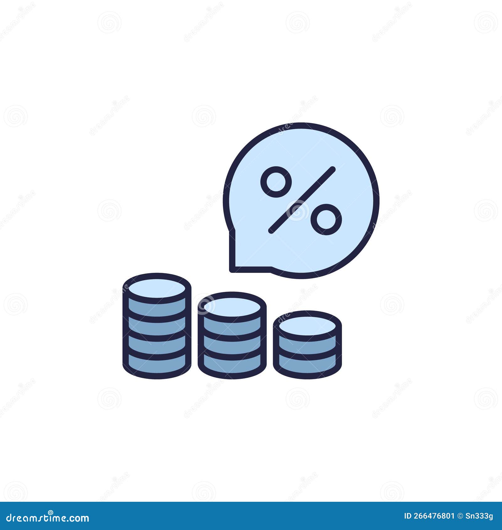 Inflation Colored Icons - Financial Crisis And Hyperinflation Vector ...