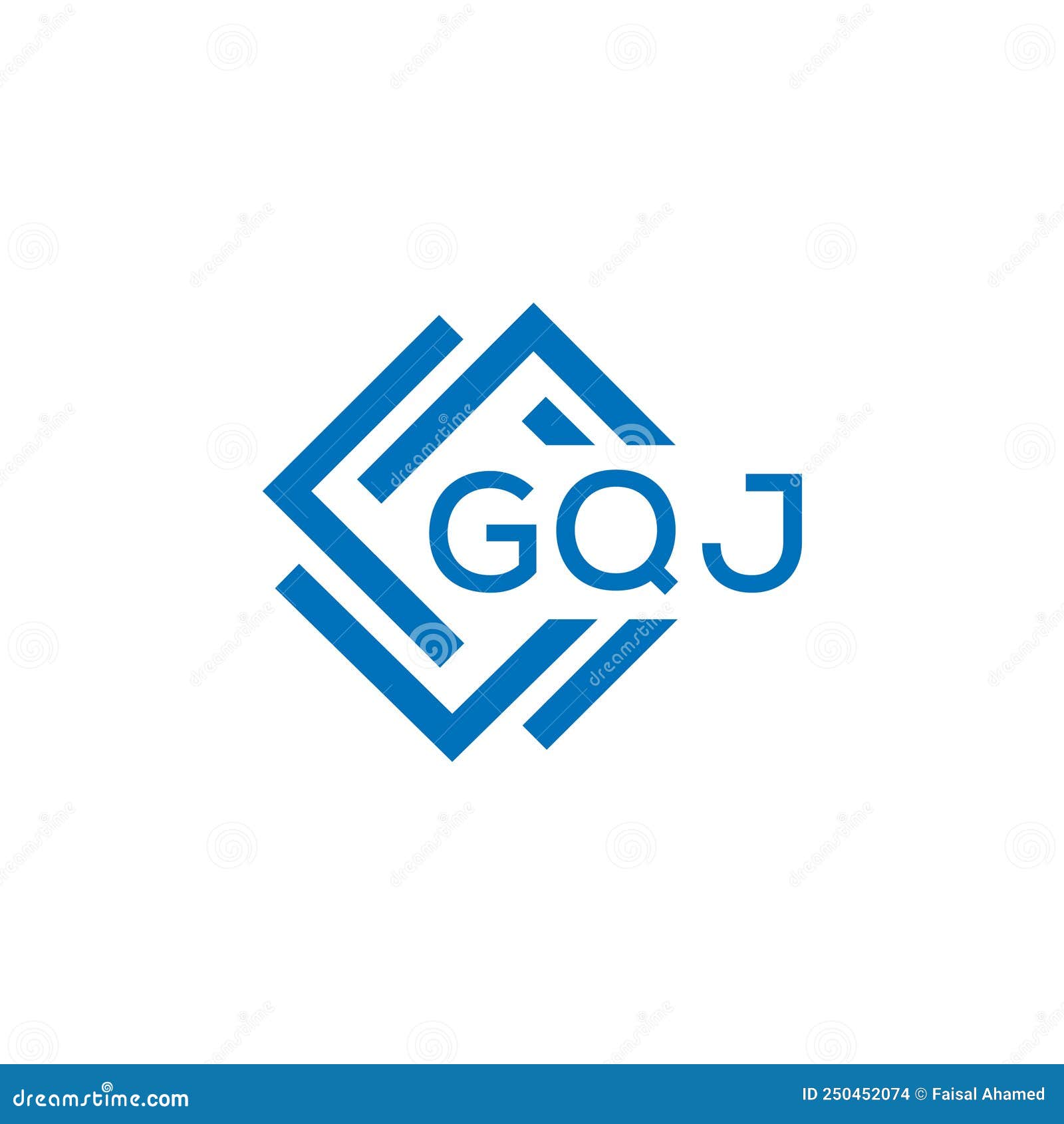 COJ Letter Logo Design on White Background. COJ Creative Circle Letter ...