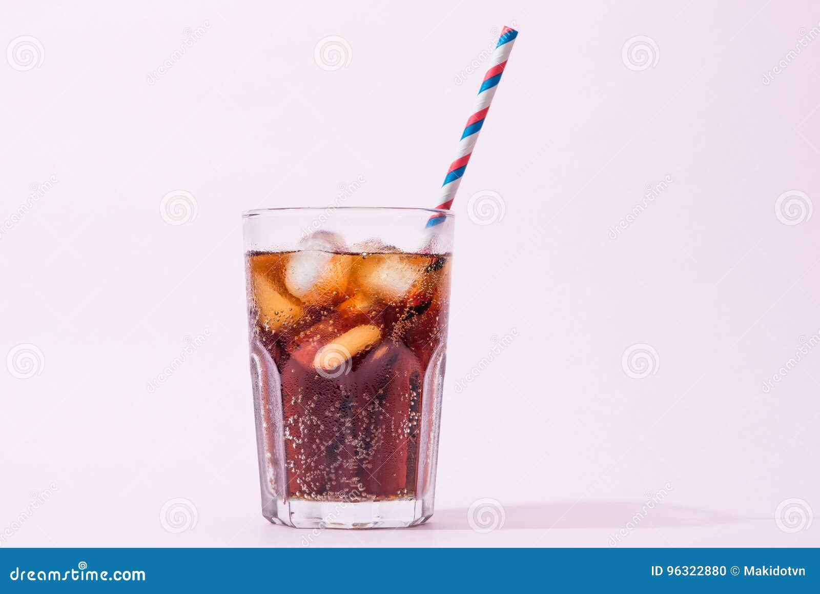 Coke. a Cool Glass of Cola Drink with Ice Stock Photo - Image of drinks ...