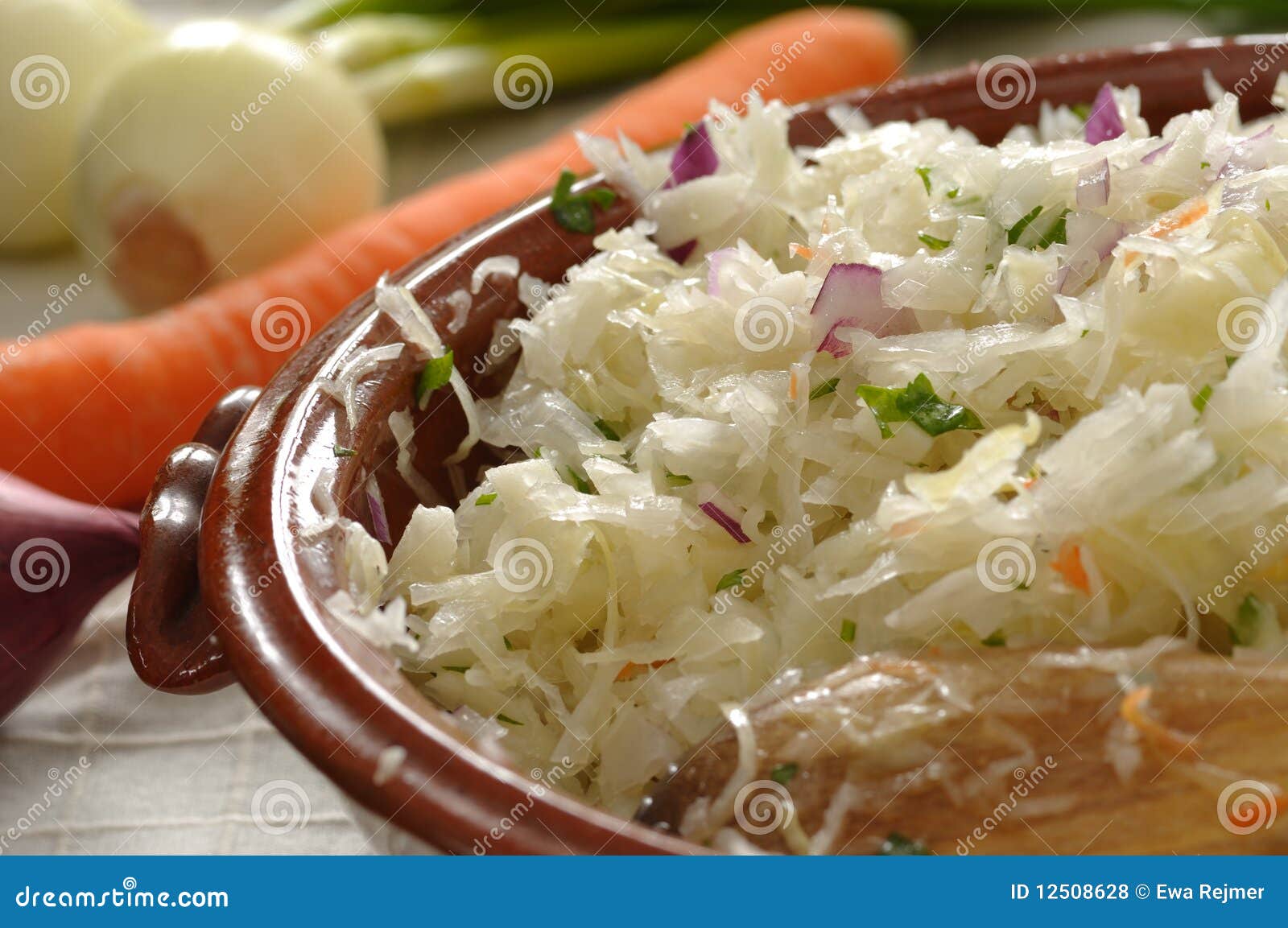 Col conservada en vinagre foto de archivo. Imagen de colada - 12508628