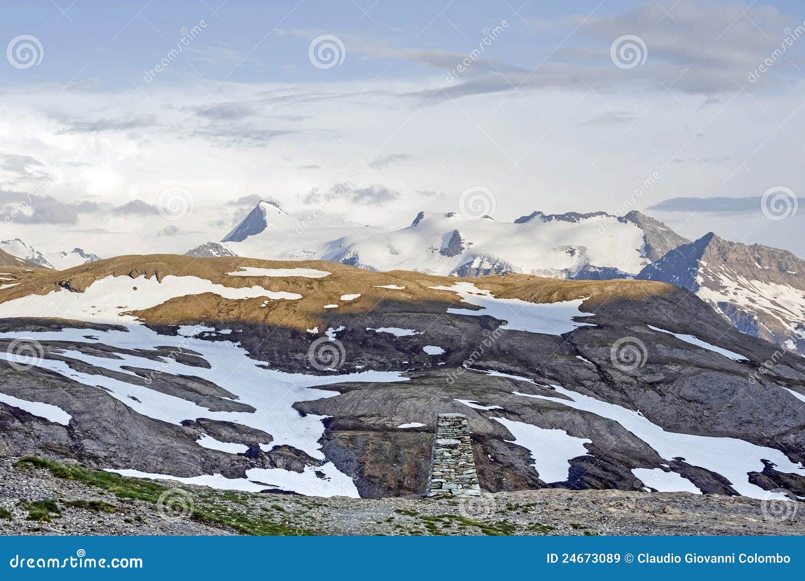 Col de l Iseran stock image. Image of landscape, rhone - 24673089
