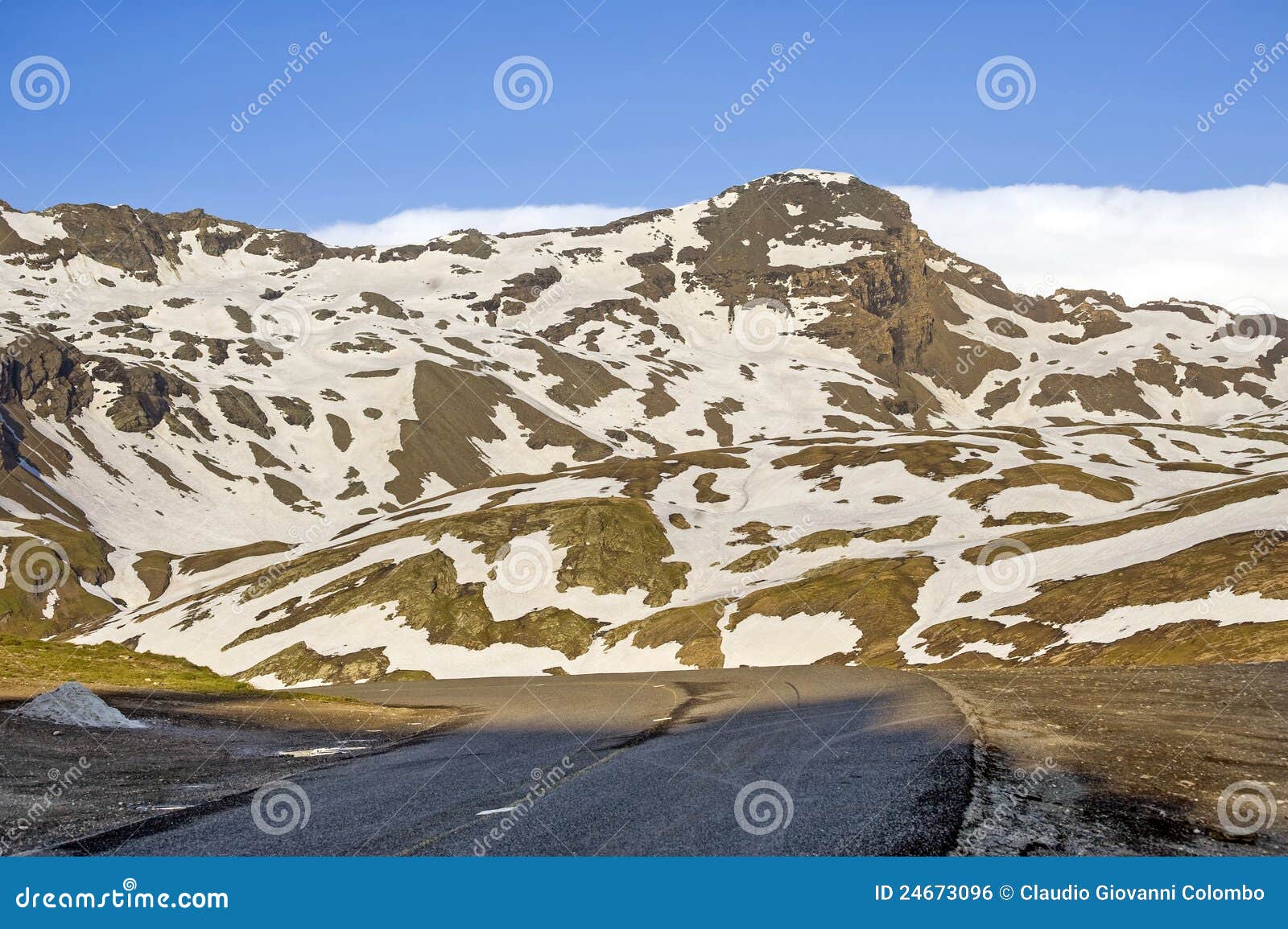 Col de l Iseran stock photo. Image of scenic, sunny, europe - 24673096