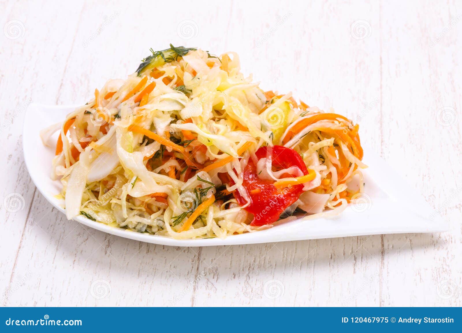 Col fermentada tradicional imagen de archivo. Imagen de delicioso ...