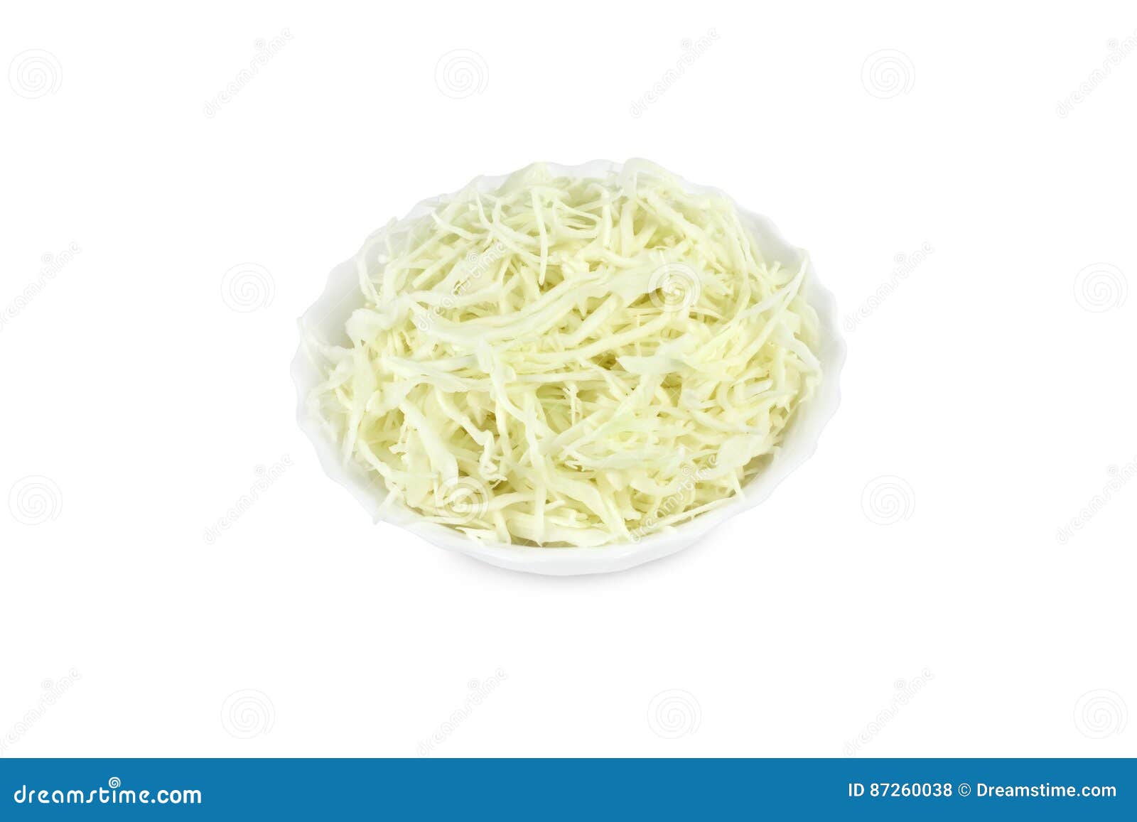 Col Rallada Fresca En La Placa Foto de archivo - Imagen de ensalada ...