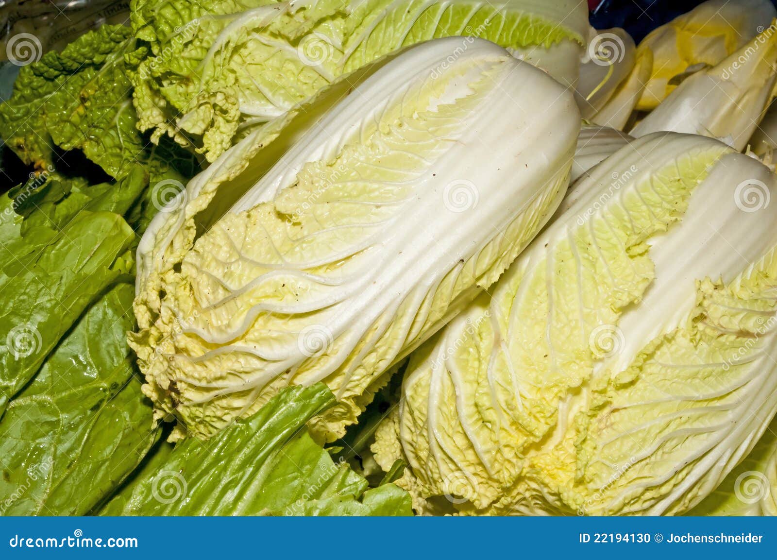 Col rizada china foto de archivo. Imagen de mercado, ingrediente - 22194130