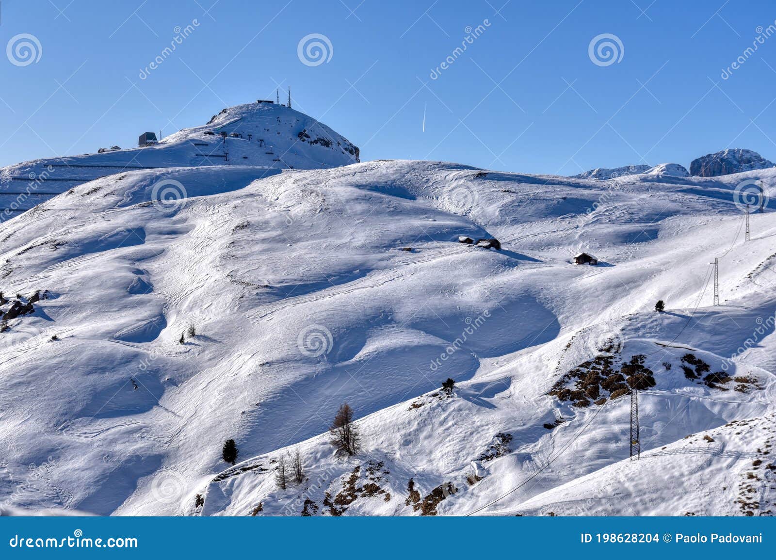 Col rodella photo stock. Image du fléau, panorama, scène - 198628204
