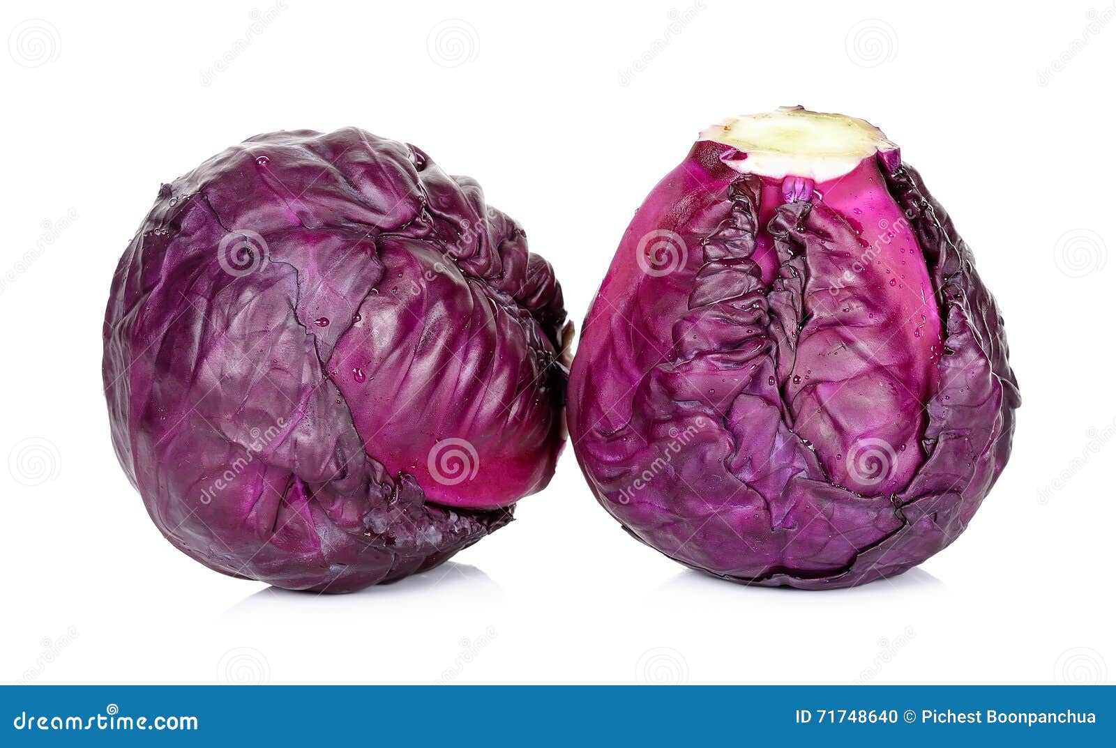 Col Roja Aislada En El Fondo Blanco Foto de archivo - Imagen de ...