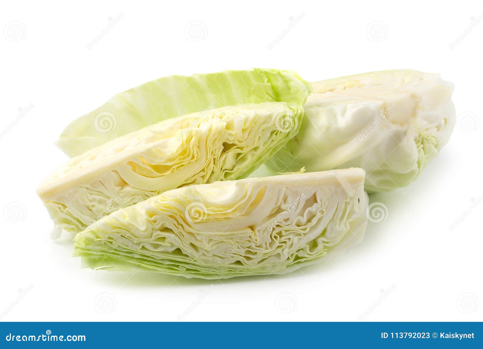 Col Verde Aislada En Un Fondo Blanco Imagen de archivo - Imagen de ...