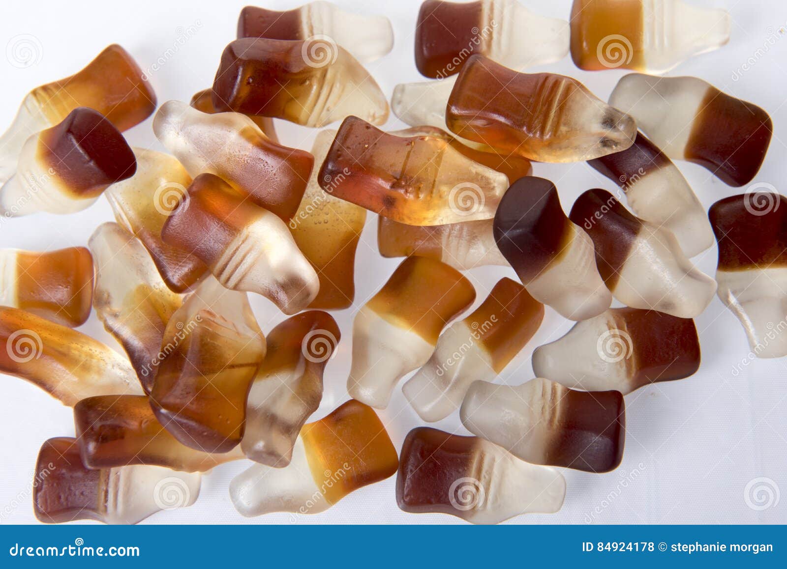Cola bottle candy sweets. stock photo. Image of shape - 84924178