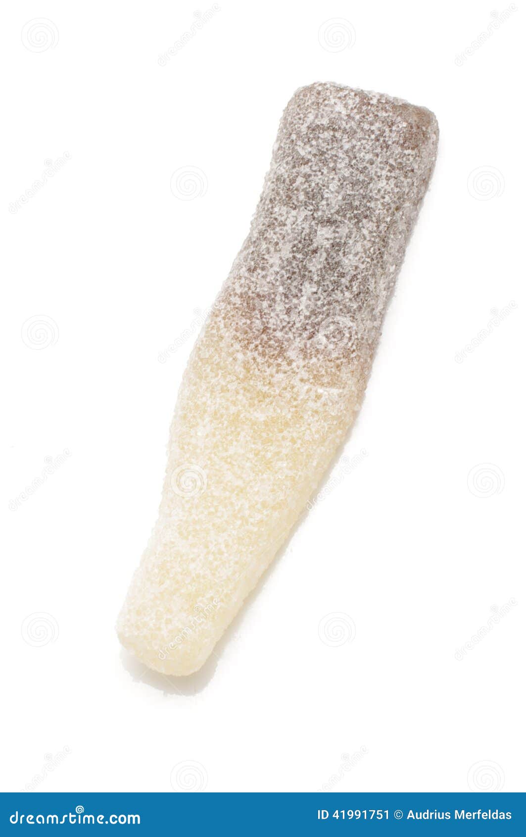 Cola Bottle Shape Jelly Candy Isolated Stock Image - Image of shape ...