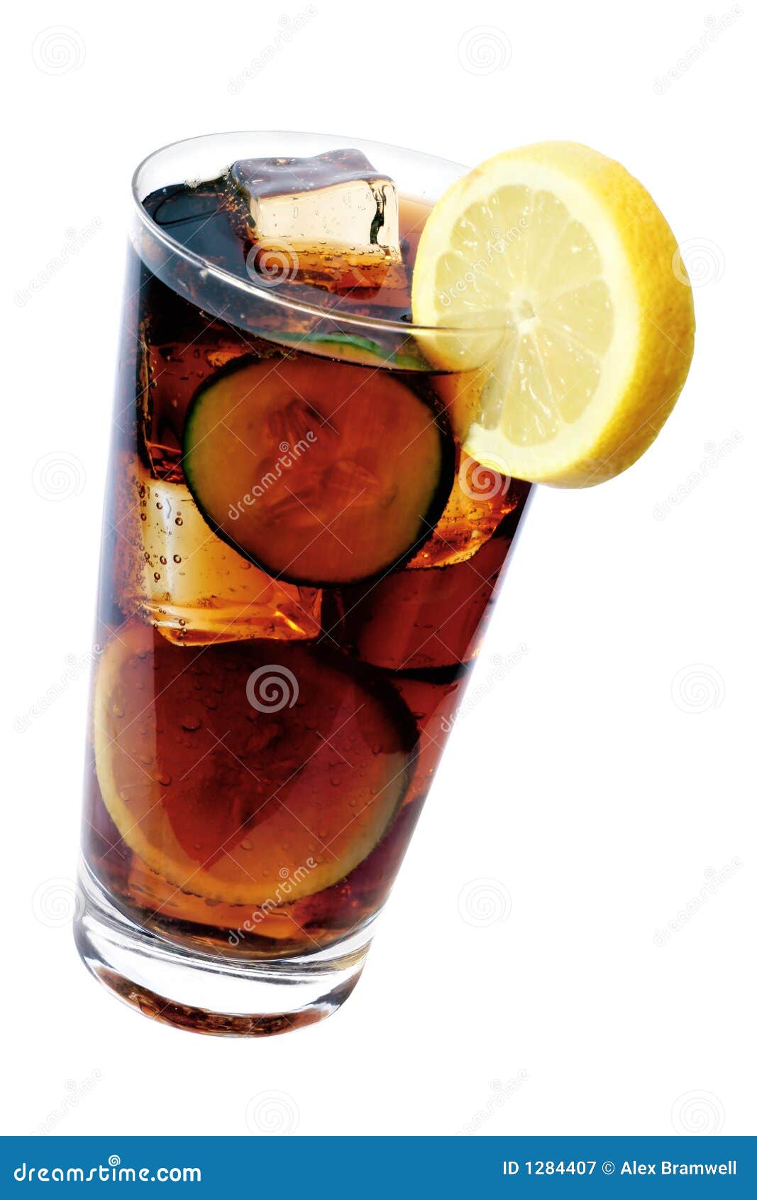 Cola Drink stock image. Image of food, cocktail, cola - 1284407