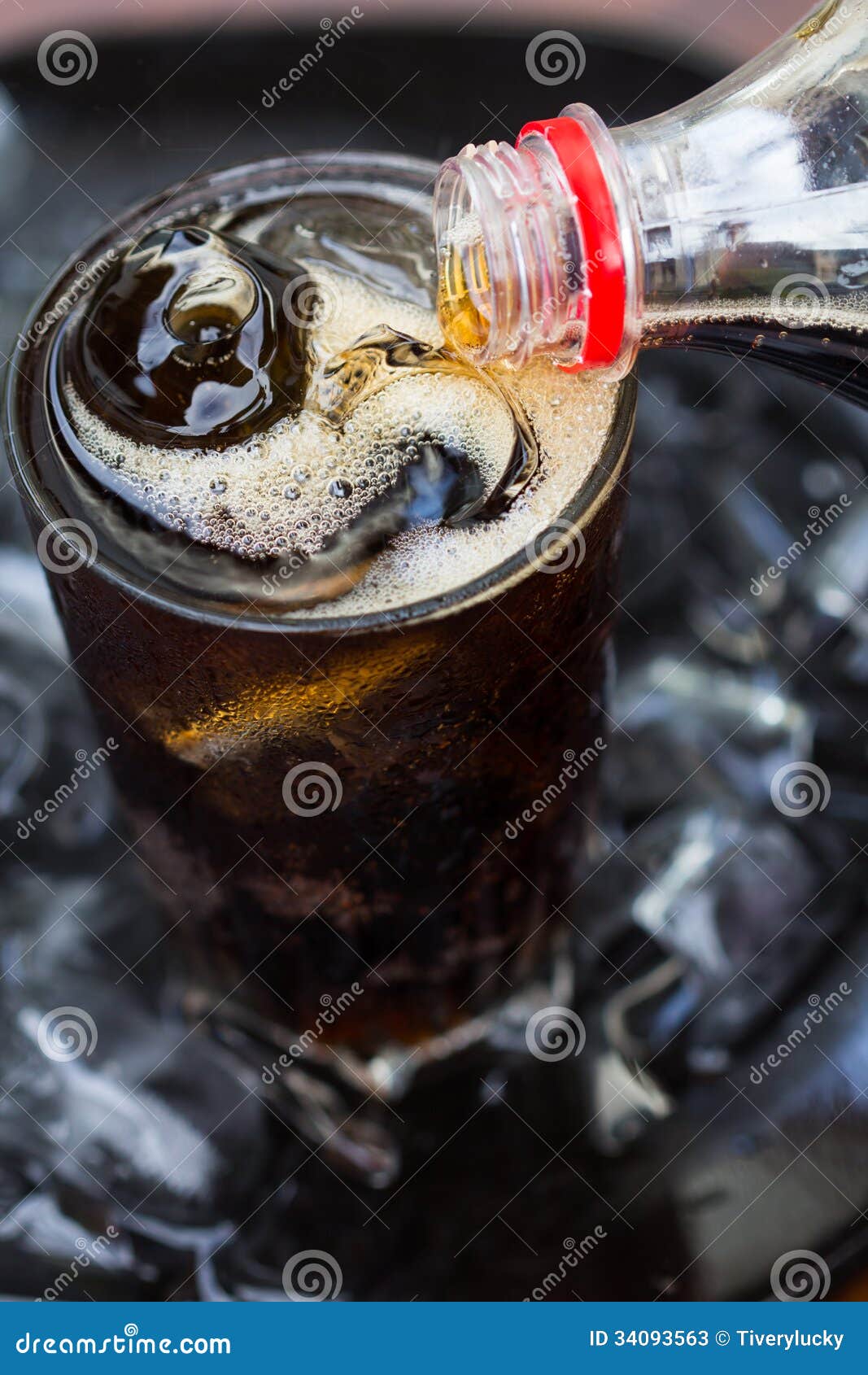 Cola stock image. Image of bubble, refreshing, soda, coke - 34093563