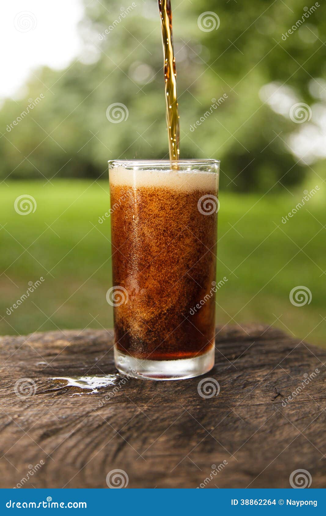 Cola pouring in a glass stock photo. Image of pouring - 38862264