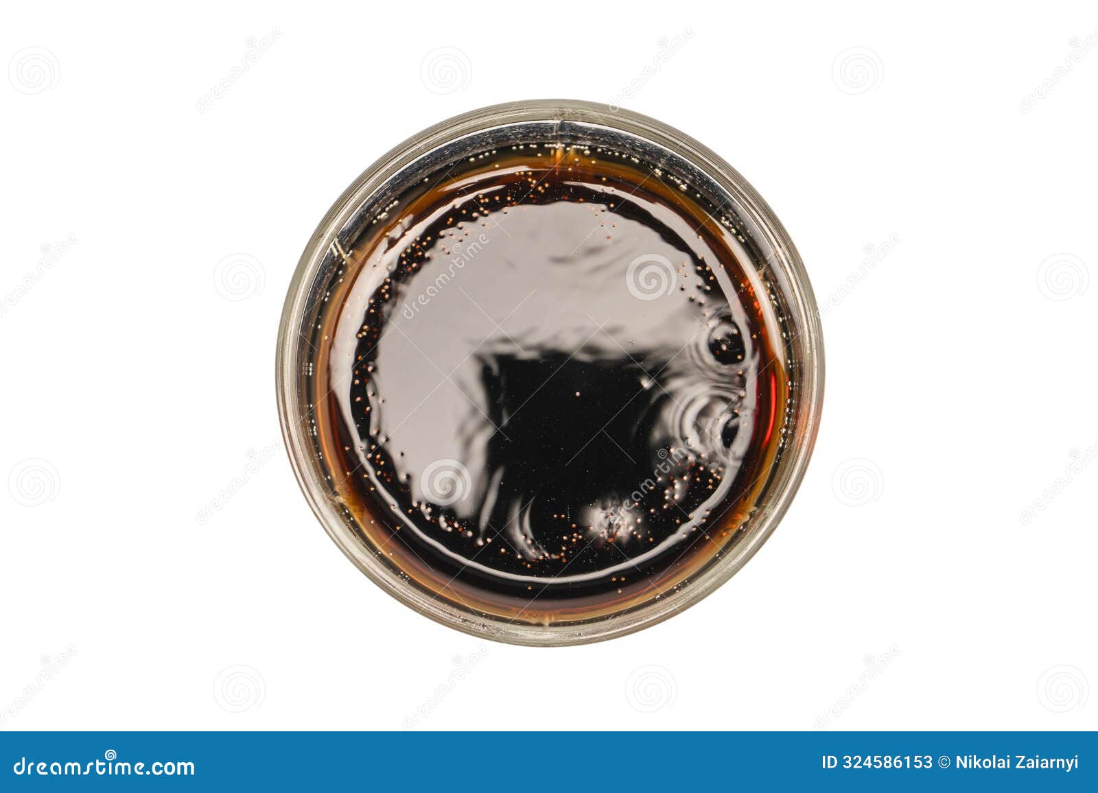 Cola Soda in Plastic Cup Isolated on White Background Stock Image ...