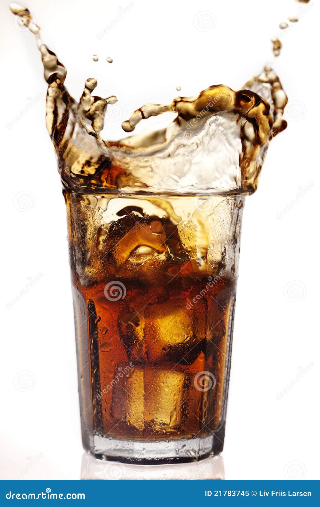 Cola Splash Royalty Free Stock Photo - Image: 21783745