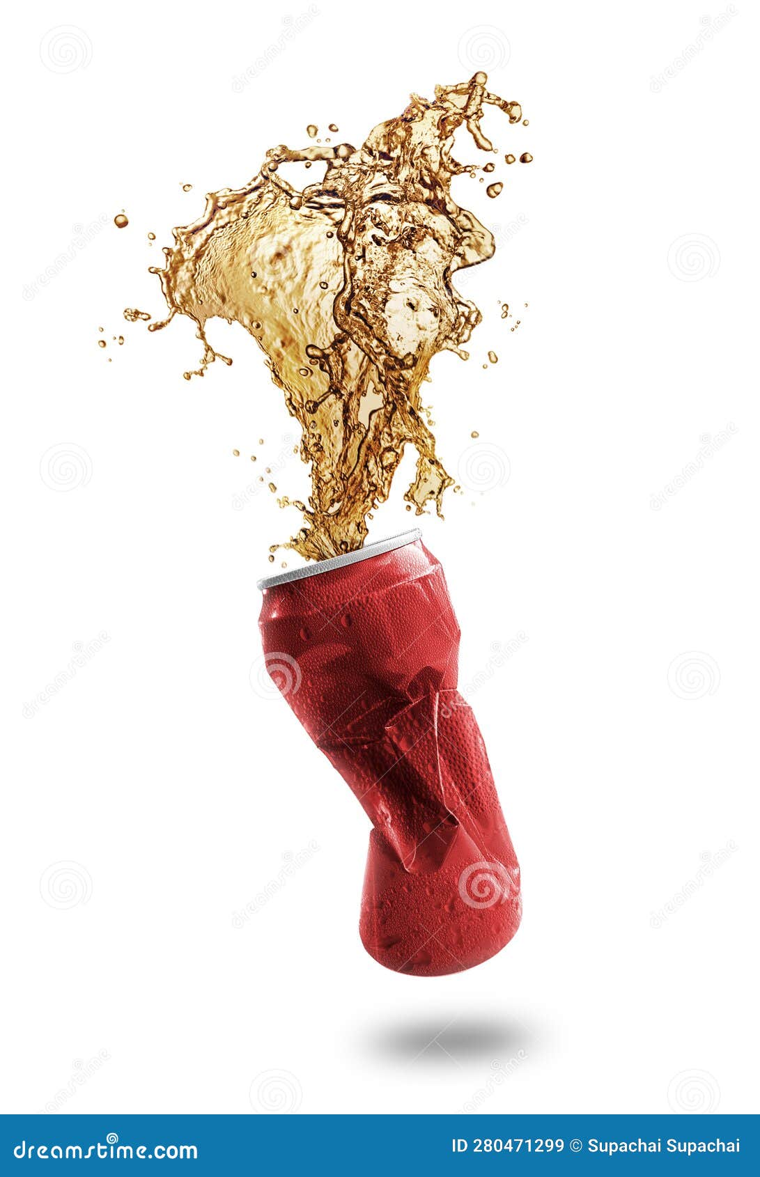 CocaCola Can Splashing In Water Royalty-Free Stock Photography ...