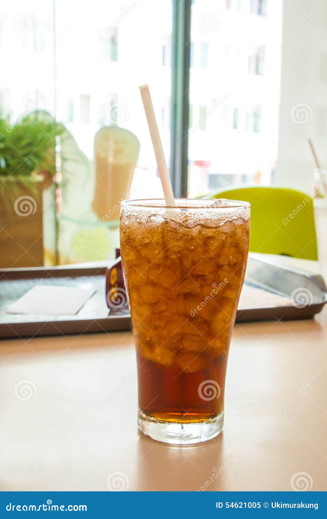 Cola With Straw Royalty-Free Stock Photography | CartoonDealer.com ...