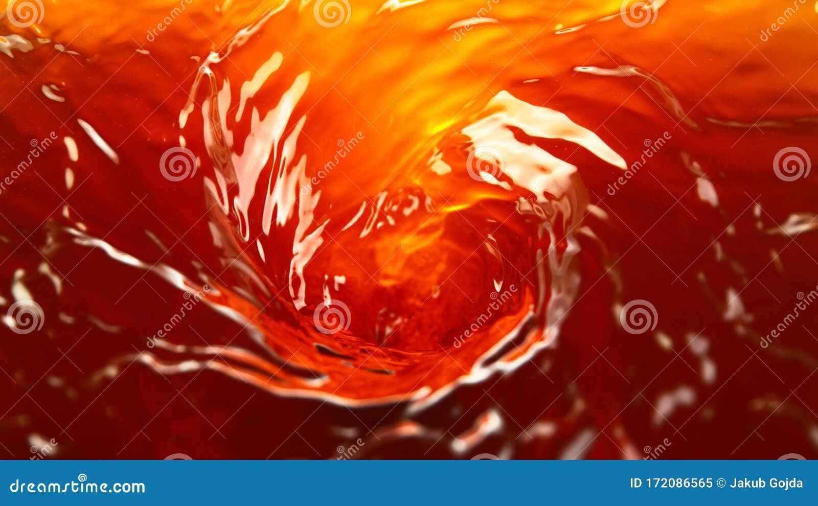 Cola Twister, Freeze Motion of Rotating Cola Stock Image - Image of ...